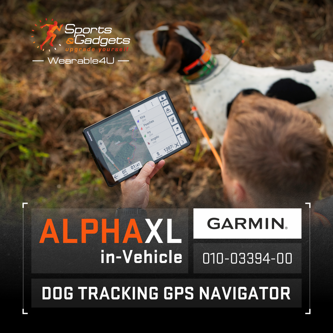 Garmin Alpha XL: The Ultimate In-Vehicle Dog Tracking GPS Navigator