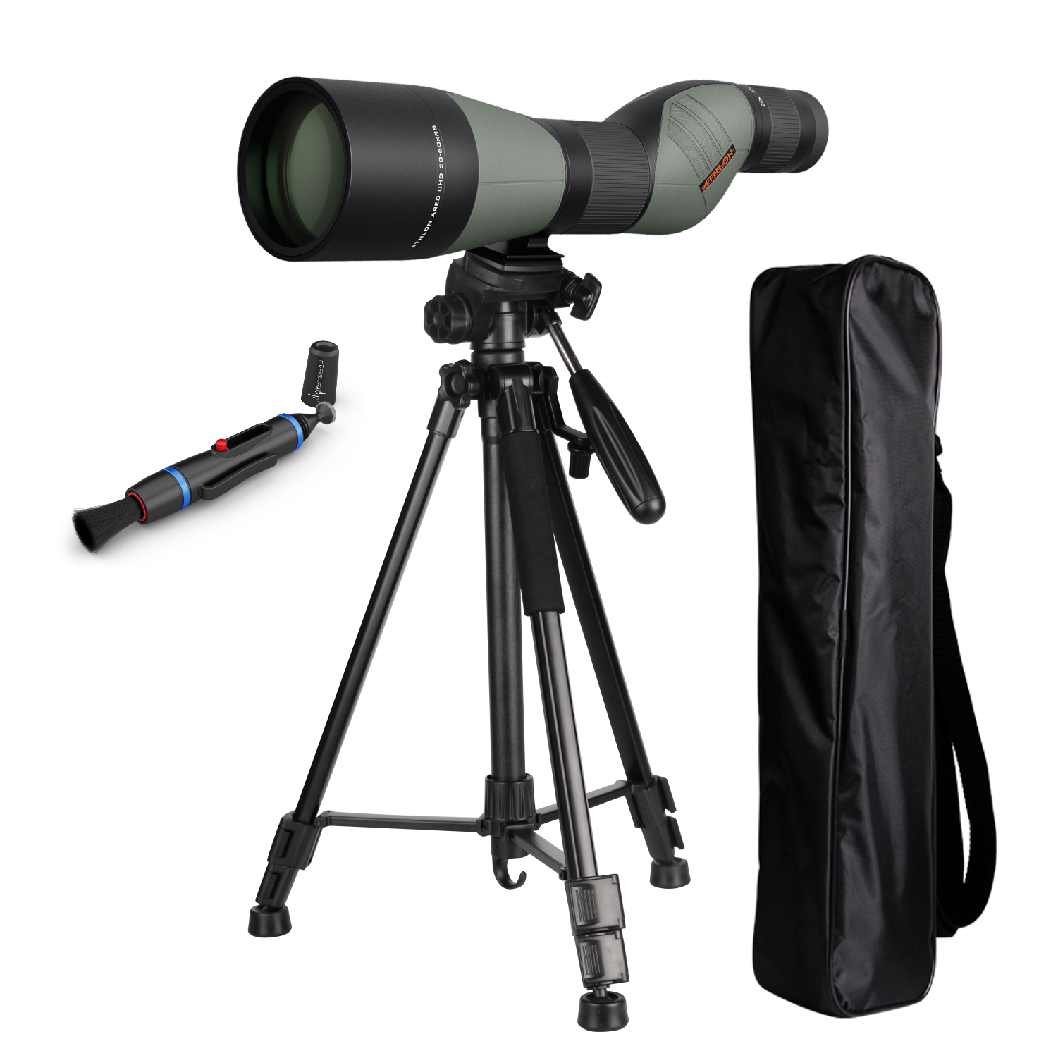 Athlon Ares G2 20-60x85 UHD Spotting Scope Straight Angle Field Scope
